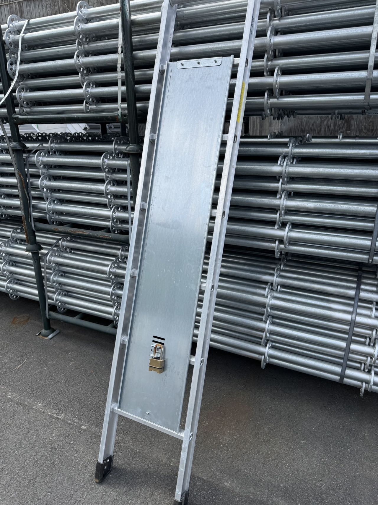 Enhance Scaffolding Safety with Ladder Guard and Shrink Wrap